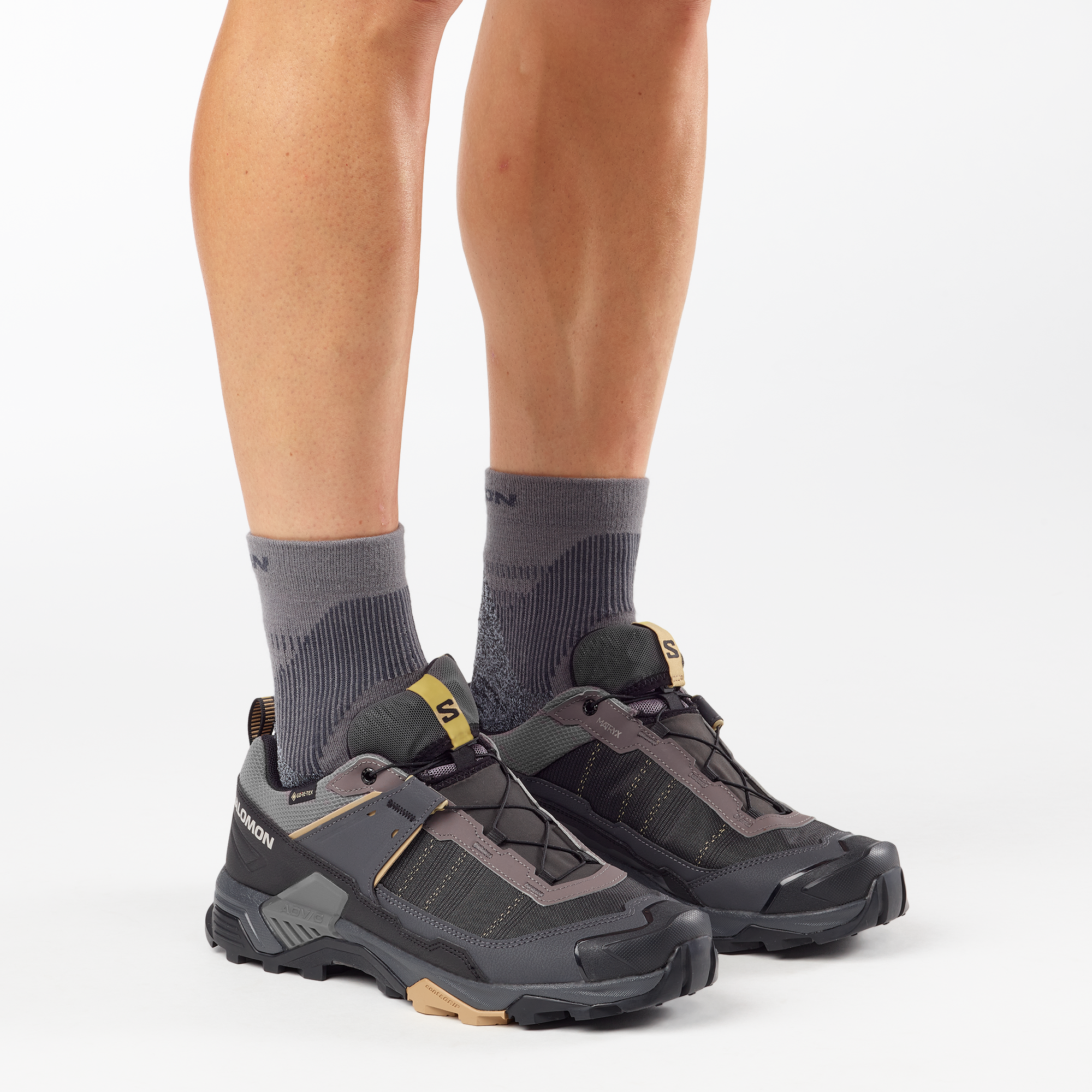 X ULTRA 5 WIDE GORE-TEX Grau | Salomon