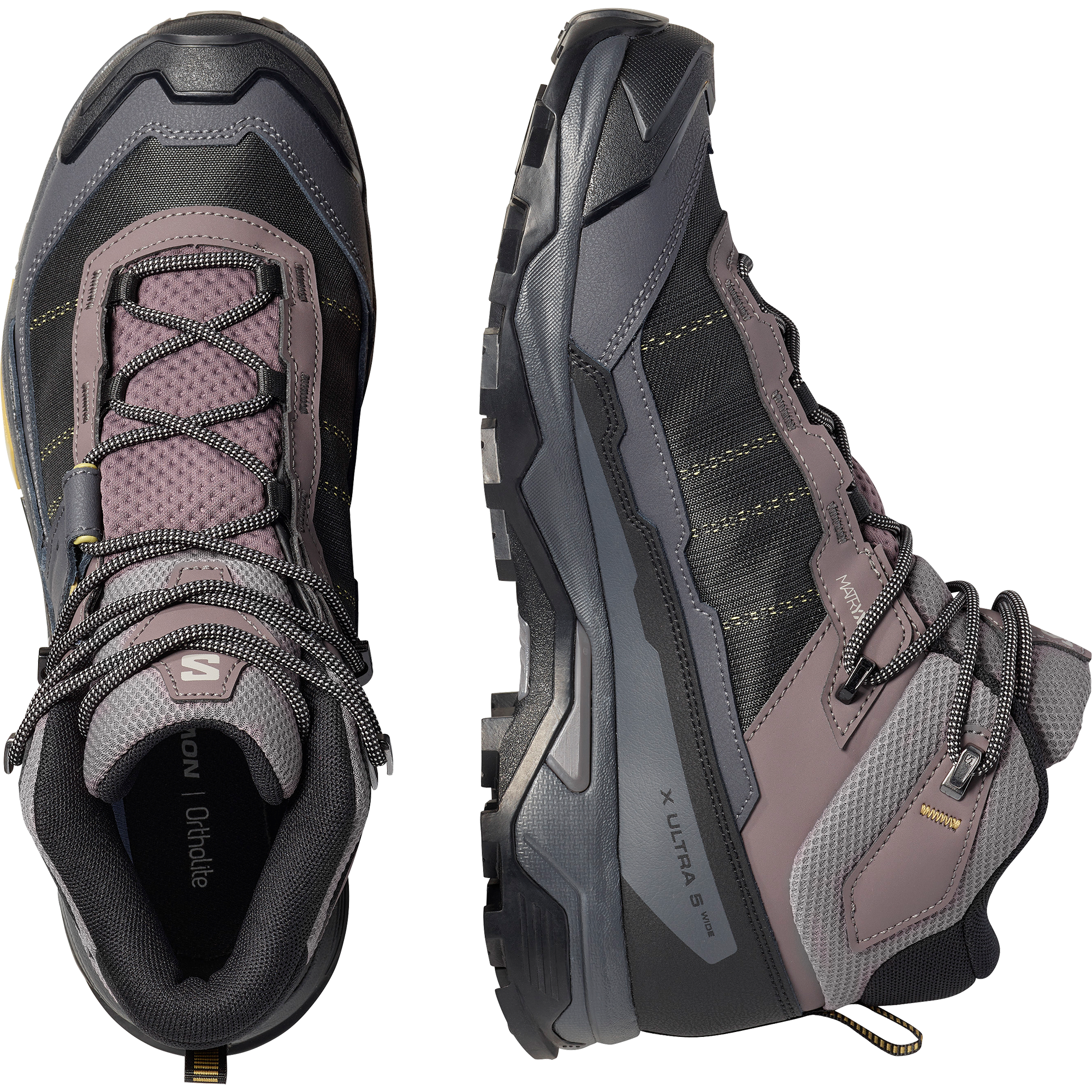 X ULTRA 5 MID WIDE GORE-TEX Grey | Salomon