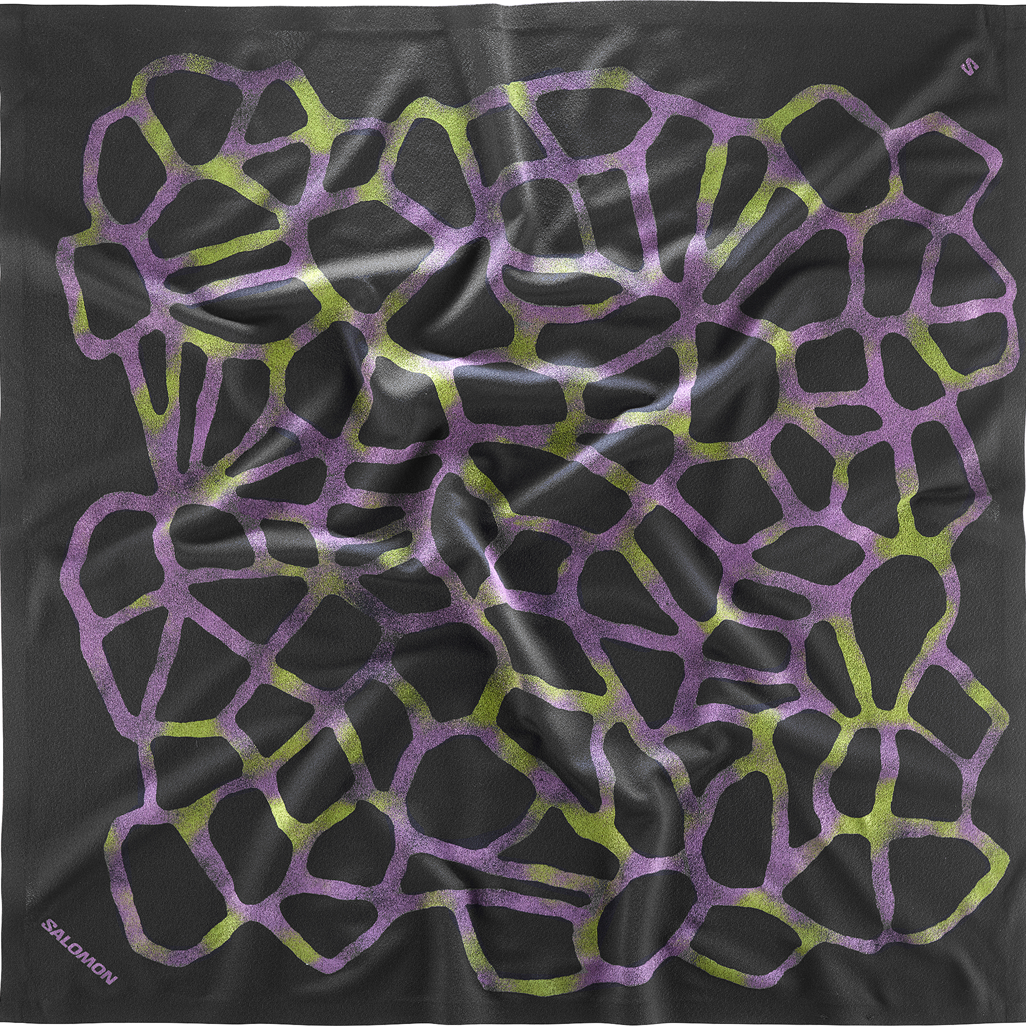 SALOMON BANDANA GRAVEL GRAPHIC Nero | Salomon