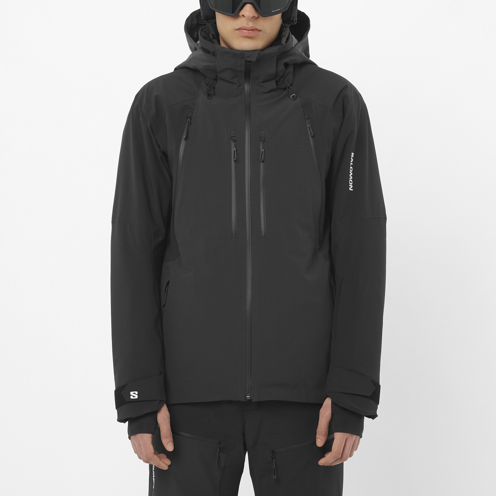 SPECTRAL Fodrad jacka med huva (herr) | Salomon